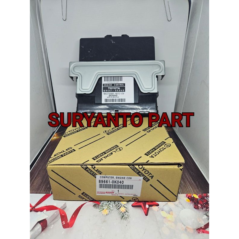 Jual Ecu Komputer Computer Control Engine Toyota Innova Bensin 89661 ...