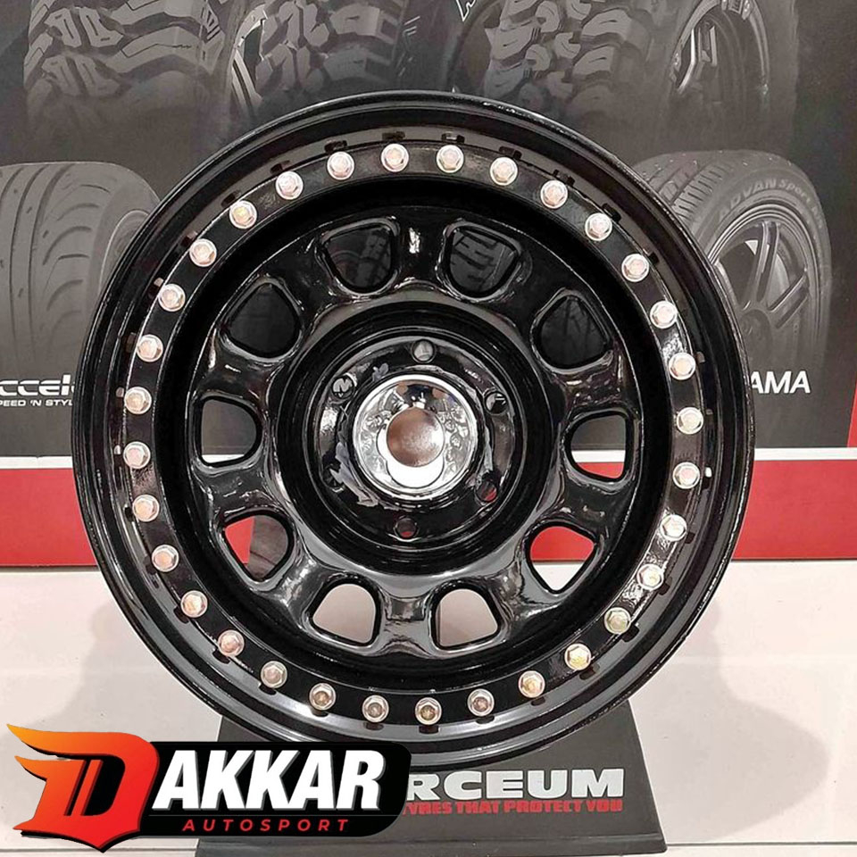 Jual velg offroad beadlock ring 16 lebar 8 untuk land cruitser hardtop ...