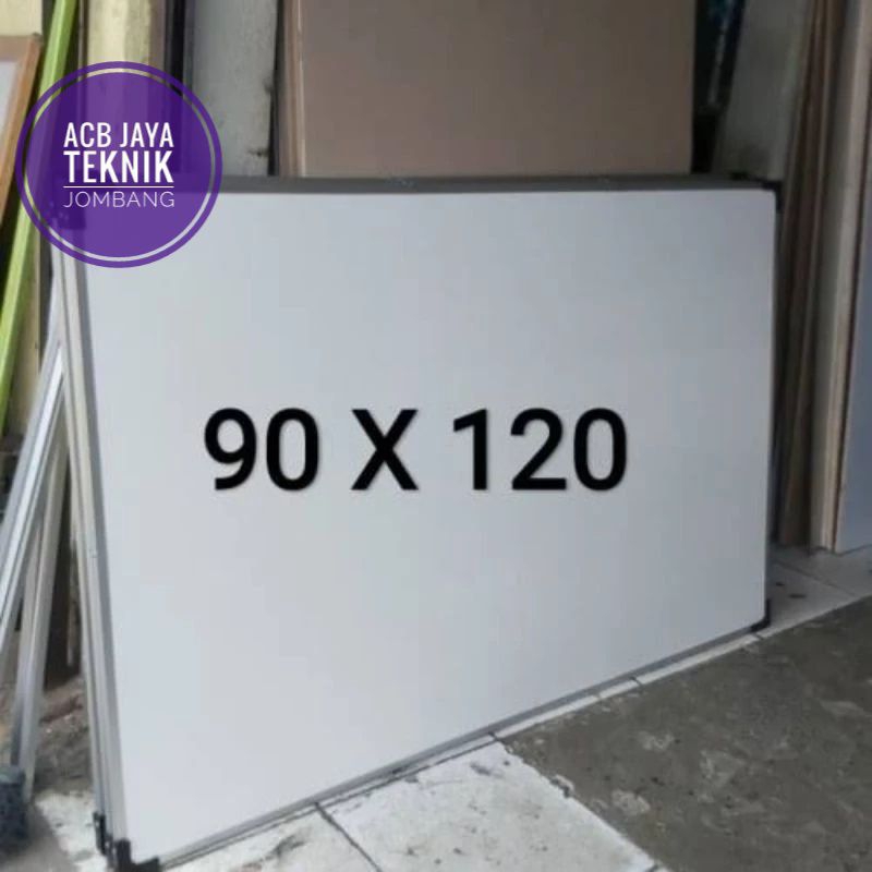 Jual Whiteboard Jumbo 90 x 120 cm / Papan Tulis 80 x 120 cm | Shopee ...