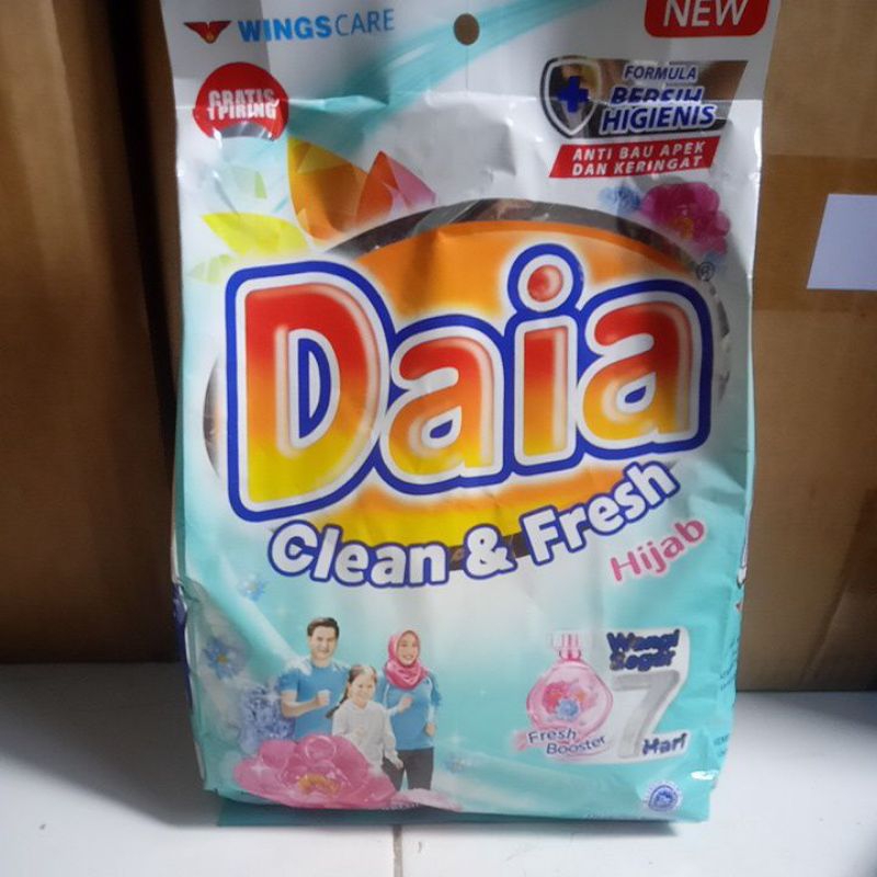 Jual daia isi 800g // daia free piring cantik // daia putih deterjen ...