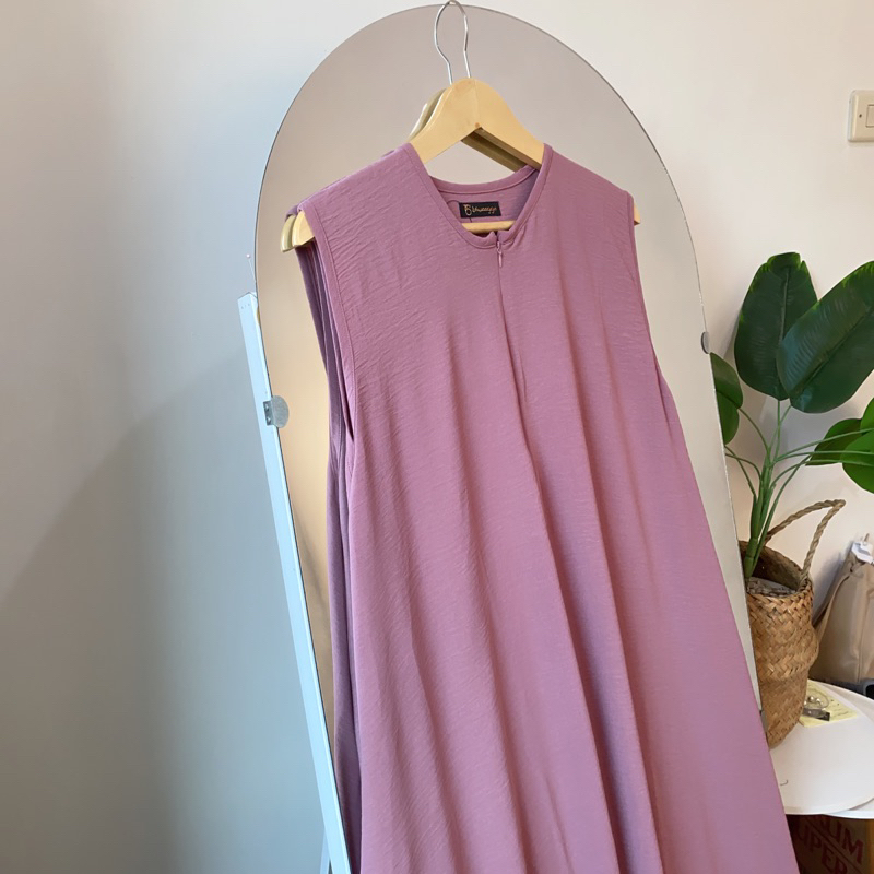 Jual Tsurayya - Inner Dress Crincle Jumbo Mayung | Shopee Indonesia