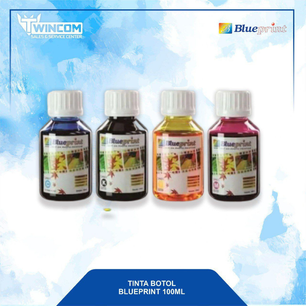 Jual TINTA BOTOL BLUEPRINT EPSON 100ML | Shopee Indonesia