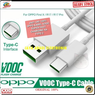Jual J01 KABEL DATA OPPO ORIGINAL 4A TYPE C USB SUPER FAST CHARGING ...