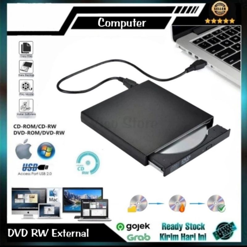 Jual CD DVD Room Optical Drive Internal Eksternal RW Rewriter Laptop PC ...