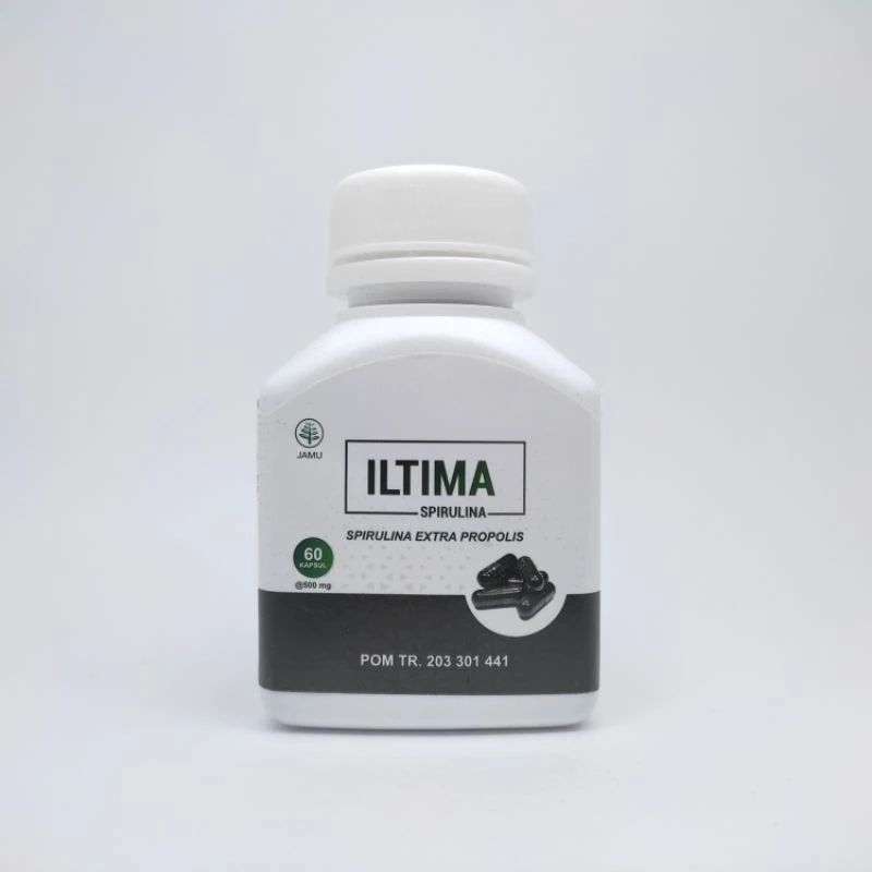 Jual terlaris Iltima Spirulina Extra Propolis Original Obat Herbal Batu ...