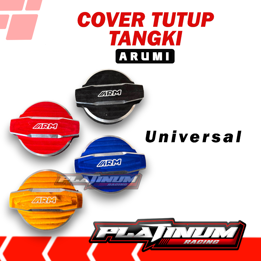 Jual Tutup Tangki ARM Cover Tutup Tangki Full CNC Universal BY PLATINUM ...