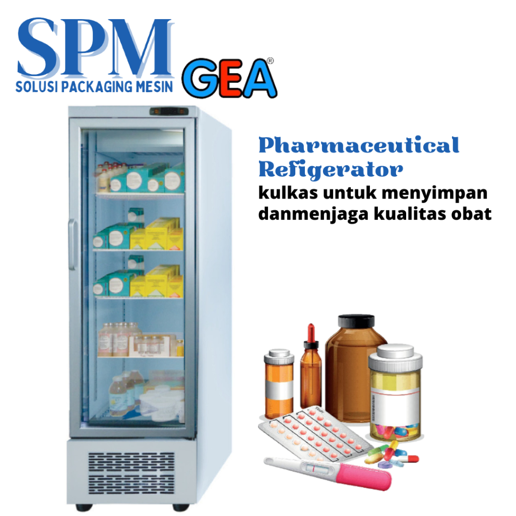 Jual Gea Medical Refrigerator Kulkas Farmasi Obat-Obatan EXPO-480PH ...