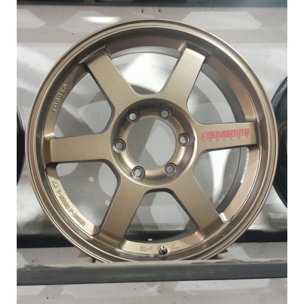 Jual Velg Mobil Bekas TE37 R18 Lebar 9 Et25 Buat Pajero Fortuner Hilux ...