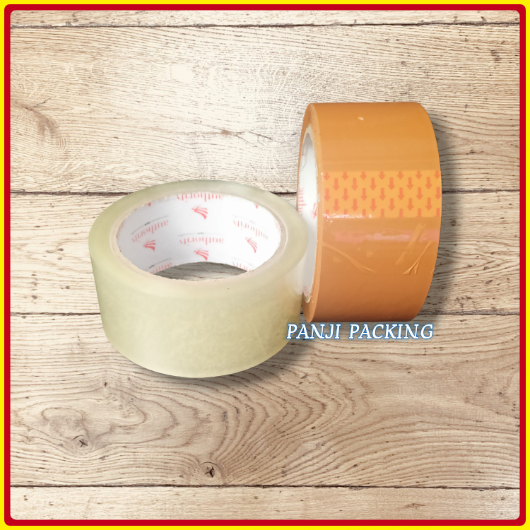 Jual Lakban Solatip Isolasi OPP Bening / Coklat 2 Inch 45mm x 90 Yard MURAH | Shopee Indonesia