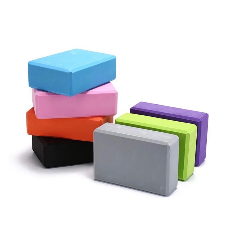 Jual [366SH] Balok Bantalan Busa Yoga Polos Brick Block Foam Pilates ...
