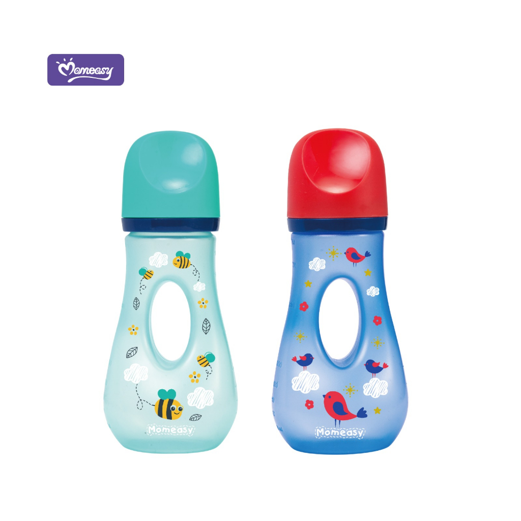 Jual Botol Susu Bayi Donut Wide Neck Nipple MomEasy / Dot Bayi 240ml ...