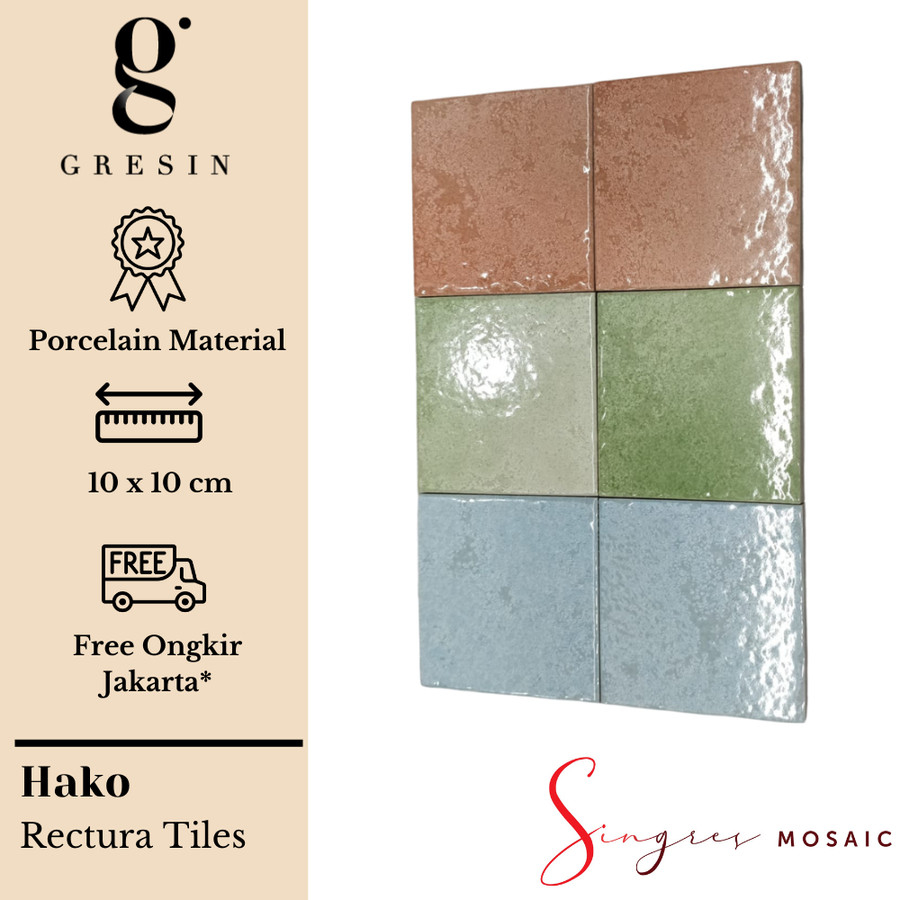 Jual Hako Singres | 10x10 | Glossy | Keramik Recutra | Granite Tile ...