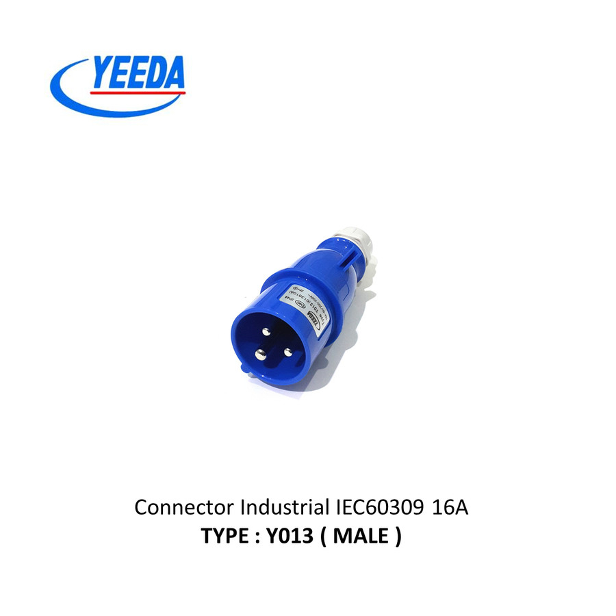 Jual Yeeda Connector Industrial Plug IEC60309 16A 2P+E Male - Industrial Plug / Ceeform Not ...