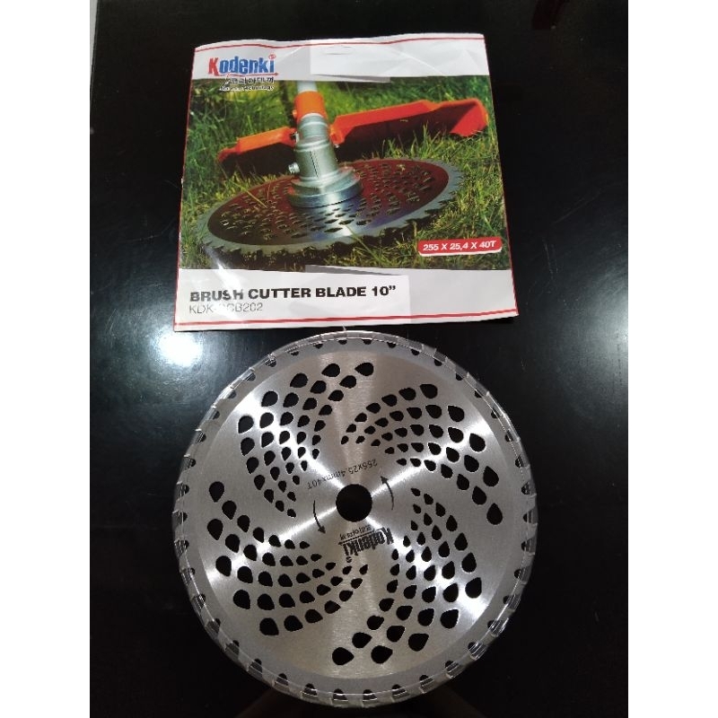 Jual Pisau bulat potong rumput mata intan 10"x40T Kodenki Brush Cutter ...