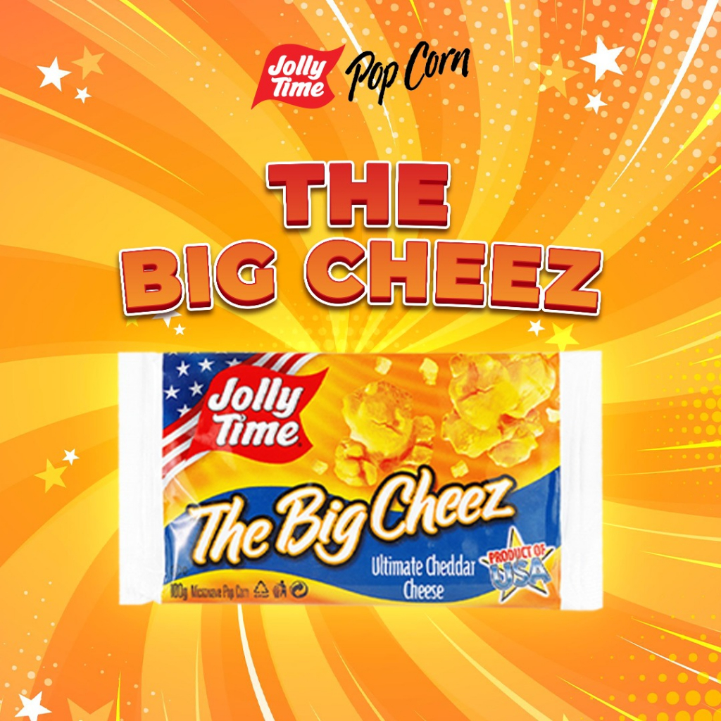 Jual Jolly Time Mircowave Popcorn - The Big Cheez Product Of USA -Live ...