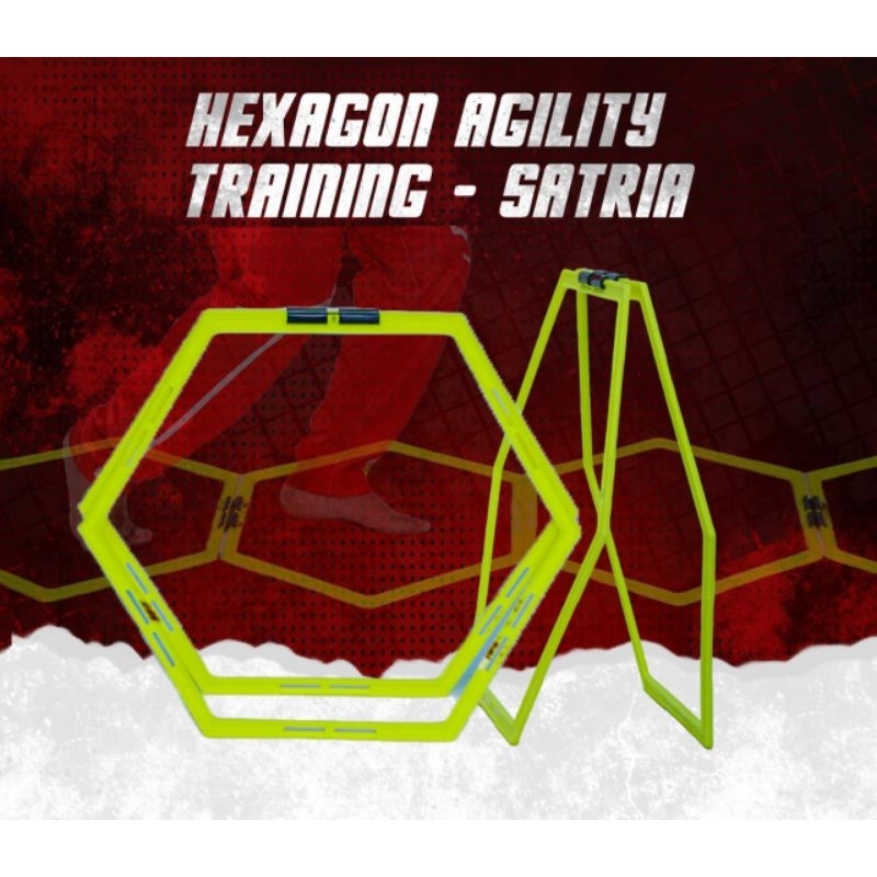 Jual ALAT LATIHAN HEXAGON AGILITY RINGS SATRIA | Shopee Indonesia