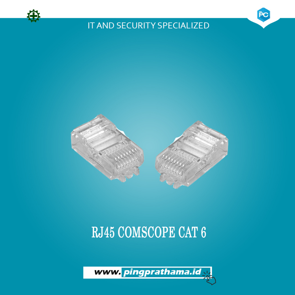 Jual Connector Commscope RJ45 Cat6 | Shopee Indonesia