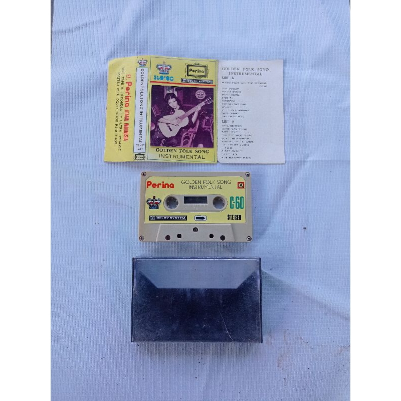 Jual Kaset Pita GOLDEN FOLK SONG Original,Kaset Tape Murah | Shopee ...