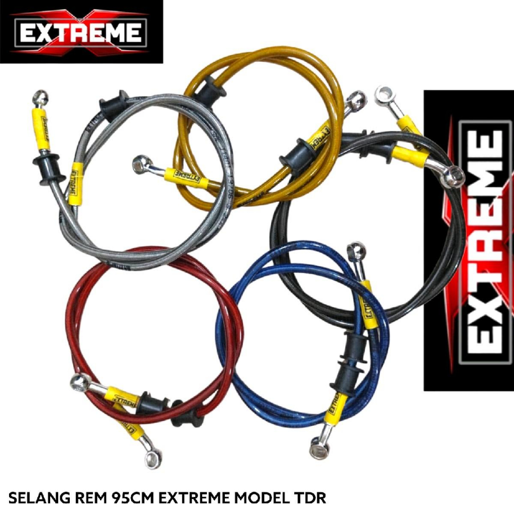 Jual Selang rem Motor EXTREME Copy TDR 60cm & 95cm Universal | Shopee Indonesia