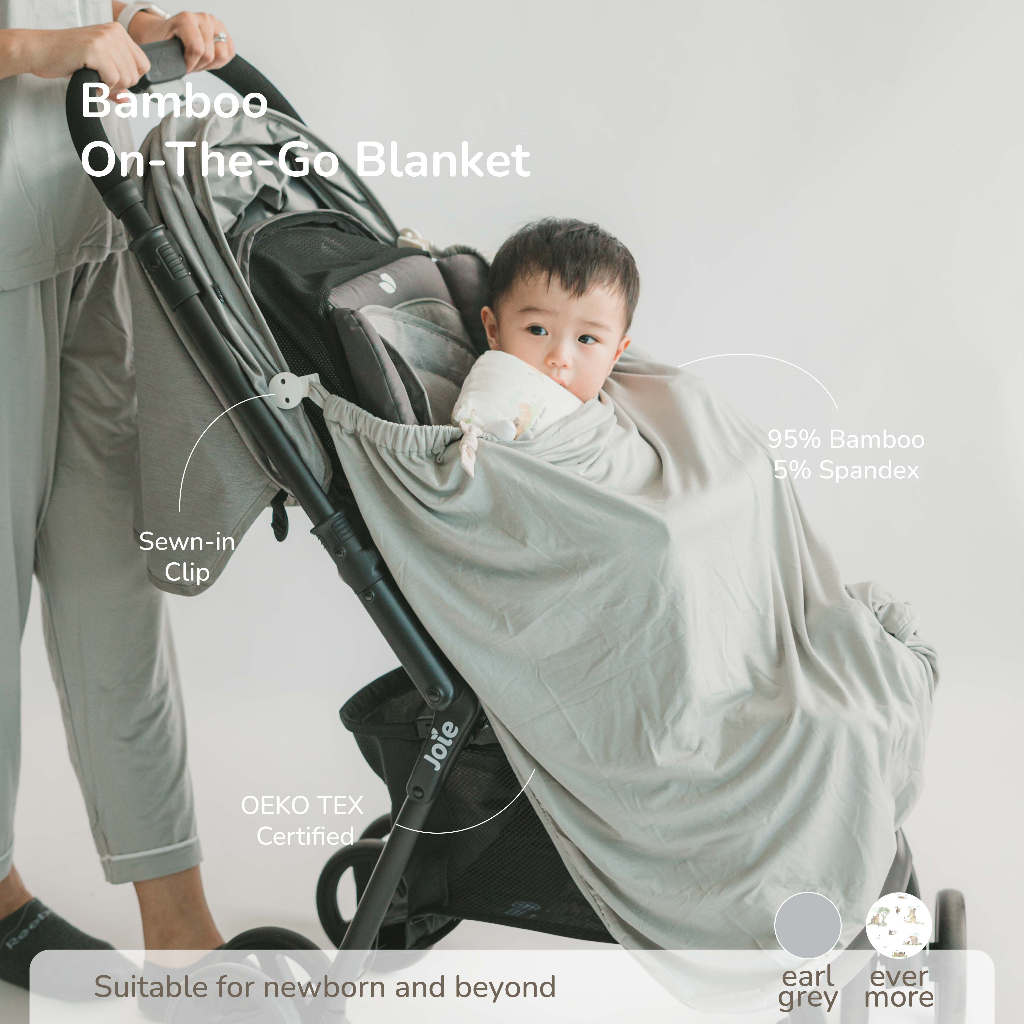 Jual Petit Beary Bamboo On-The-Go Blanket 0.5 & 1.0 TOG - Selimut ...