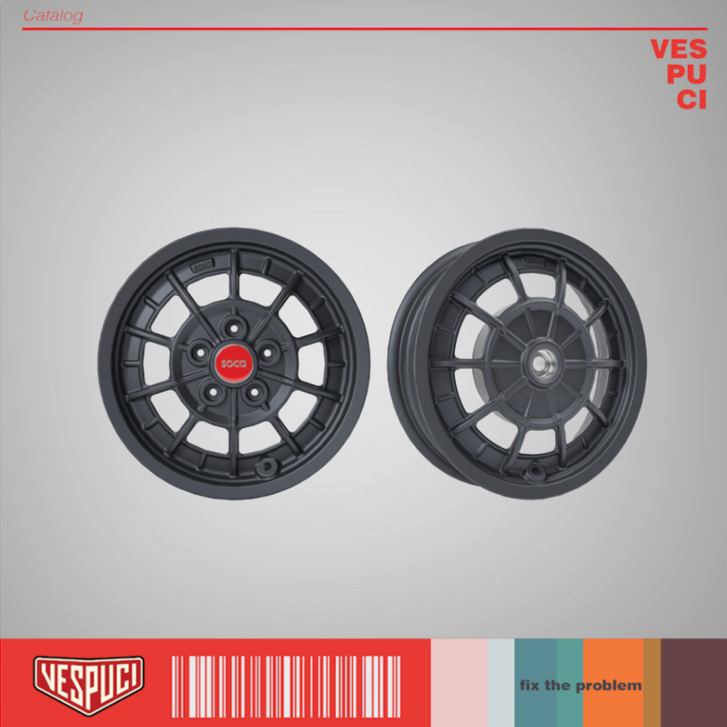 Jual Velg Soca Wheels Type R-AC Vespa Sprint/Primavera/LX & S Upsize ...