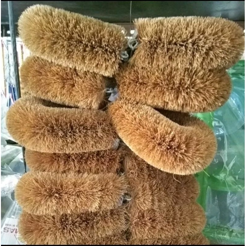 Jual Sikat Lantai Cap Kodok - Sikat Kamar Mandi (1 Pcs) - Sikat Ijuk ...