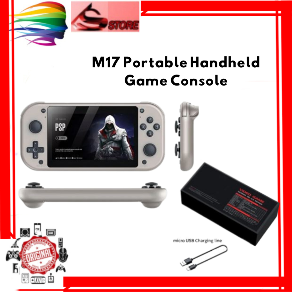 Jual DATA FROG M17 Portable Handheld Game Console Player Retro Classic ...