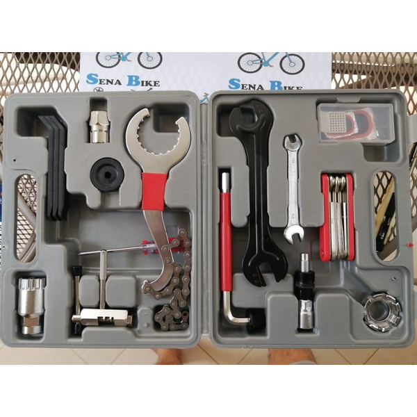 Jual Bicycle Tool Kit Set - Bicycle Tool Box Set - Bicycle Repair Box Set - Set Komplit Reparasi ...