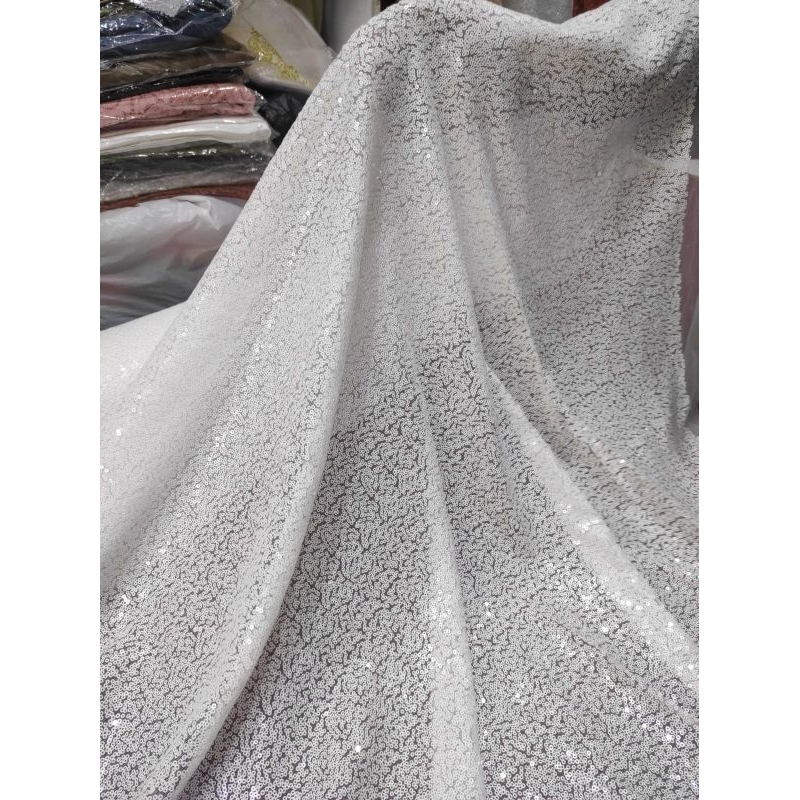 Jual KAIN SEQUIN DEKORASI BACKDROP - Kain Sequin 1000 Payet - Kain ...