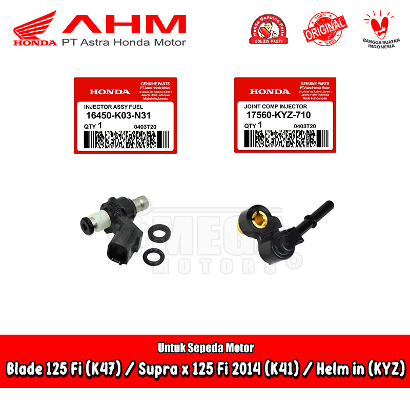 Jual Injector Rumah Injektor Honda Supra x Blade 125 Fi Helm in ...