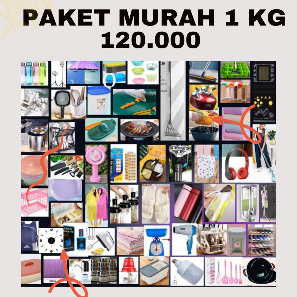 Jual Perabot Murah paket 120..000 isi 1 kg | Shopee Indonesia