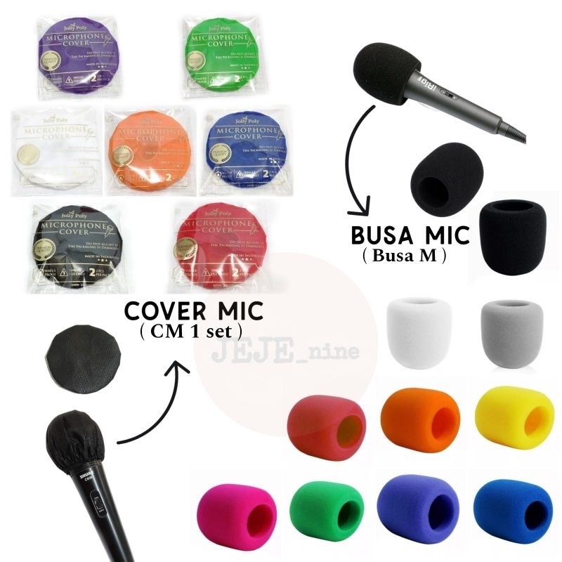 Jual TERMURAH!! busa mic besar /busa mic condensor / cover mic kain ...