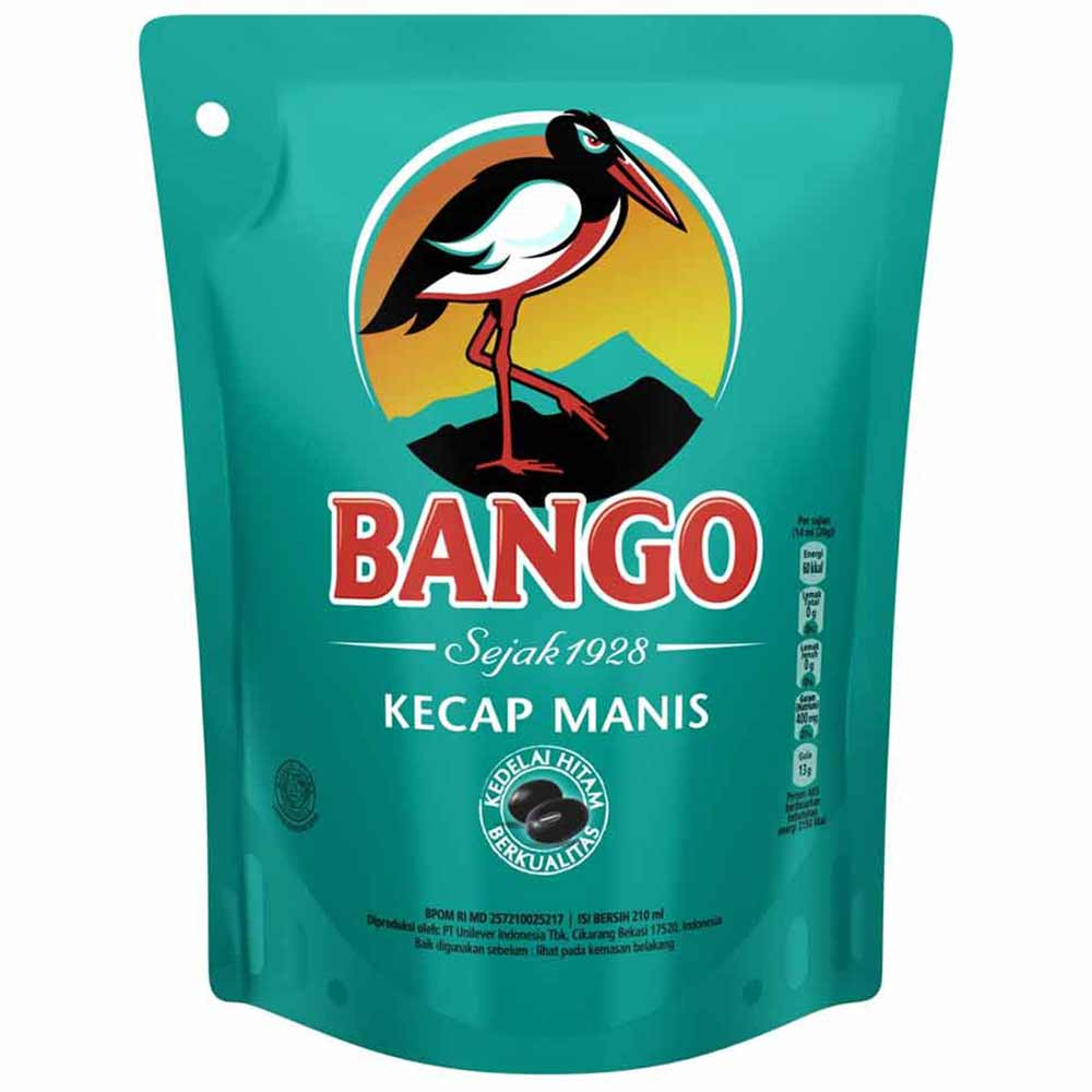 Jual BANGO KECAP MANIS 200ml, KECAP MANIS BANGO REFILL | Shopee Indonesia