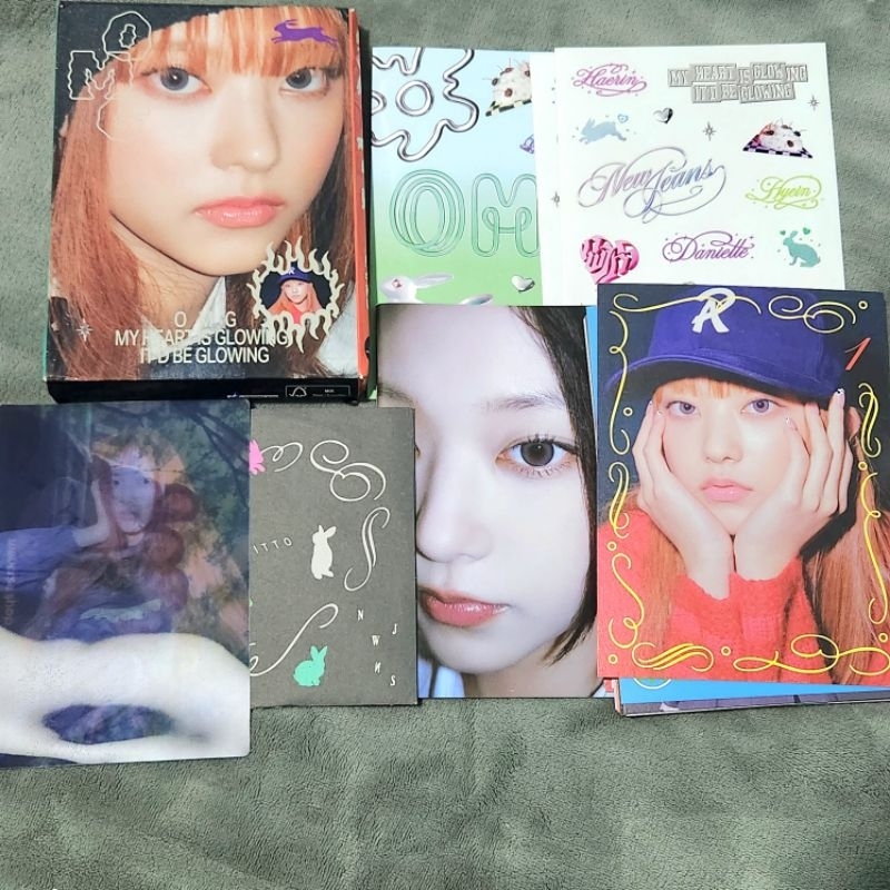 Jual [SHARING] NewJeans Album OMG Haerin ver / CD / Sticker / Postcard ...