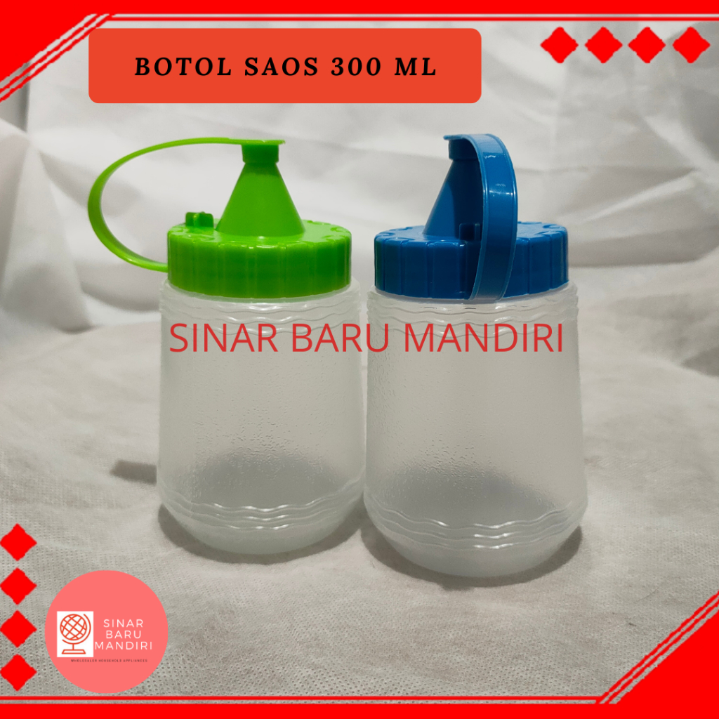 Jual Botol saos /Botol tempat kecap mayones / Botol wadah mayonaise ...