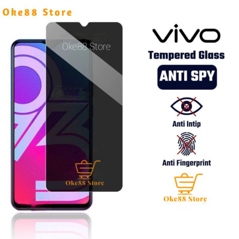 Jual Tempered glass Anti Spy Vivo Y93 Y93s Y91 Y91c Y91i Y97 Y90 Y90i ...