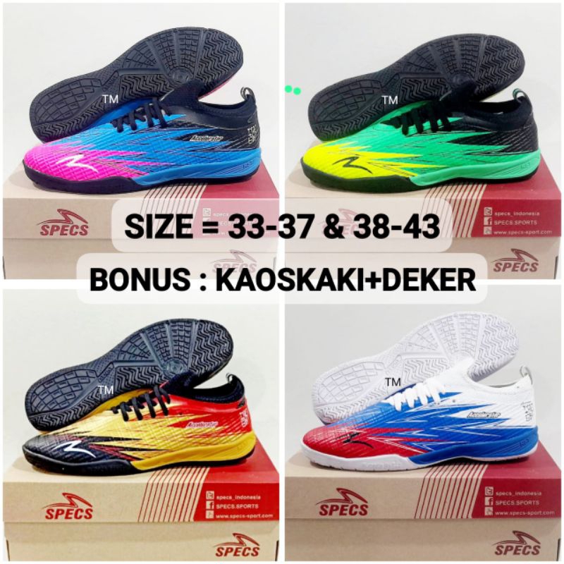 Jual Sepatu Futsal Boot Specs Accelerator RuntuBoy | Shopee Indonesia