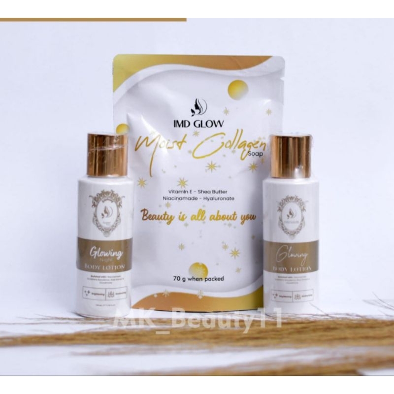 Jual PAKET SUPER GLOWING & SABUN ( IMD GLOW ) 1000% ORI | Shopee Indonesia