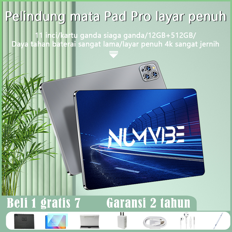 Jual 【Buy 1 Gift 8】NUMVIBE P60 2023 Komputer Tablet Asli Baru 11 -Inch ...
