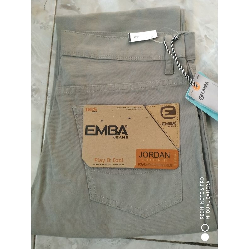 Jual Celana Cassual panjang EMBA | Shopee Indonesia