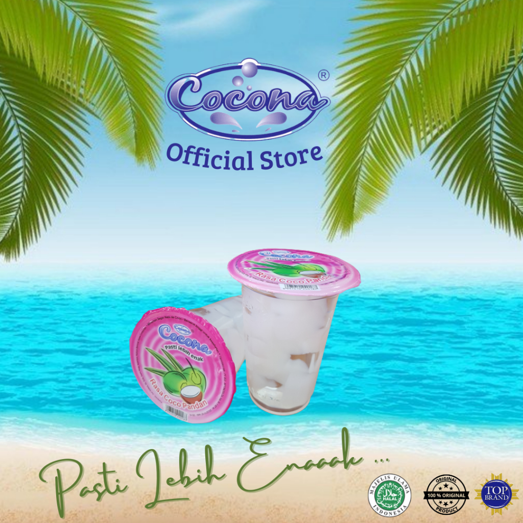 Jual Cocona Cocopandan 1 Dus (24 Cups X 160 Ml) | Shopee Indonesia