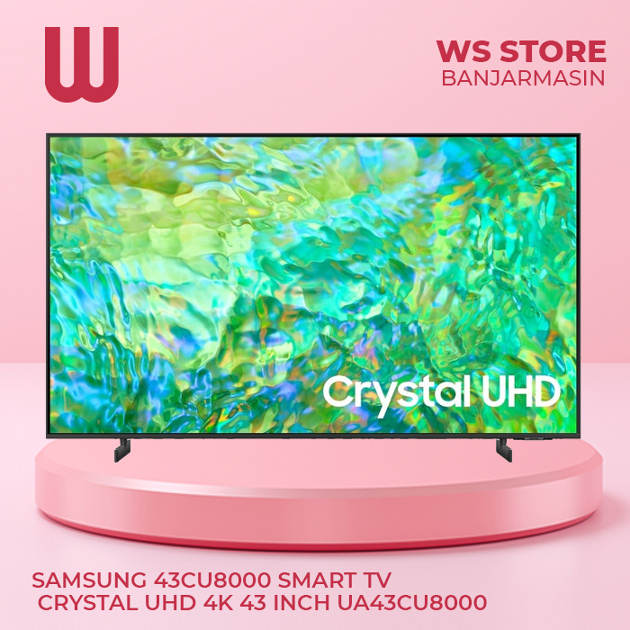 Jual SAMSUNG 43CU8000 SMART TV CRYSTAL UHD 4K 43 INCH UA43CU8000 | Shopee Indonesia