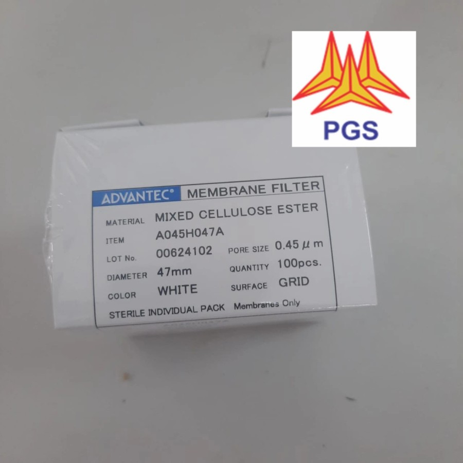 Jual Advantec Membrane Filter Mixed Cellulose Ester (A045H047A ...