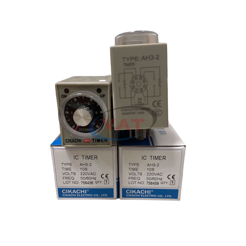 Jual CKC/CIKACHI TIMER AH3-2(6S,10s,30s,60s,60M) | Shopee Indonesia