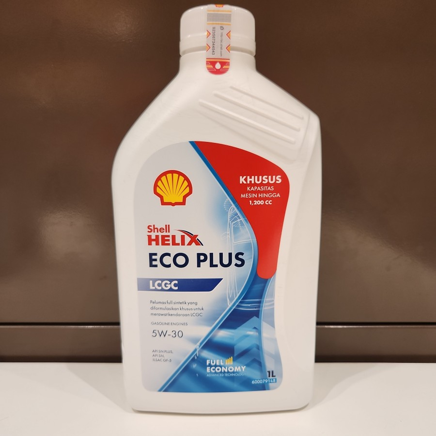 Jual Oli shell helix Eco Plus sae 5w-30 LCGC isi 1 liter | Shopee Indonesia