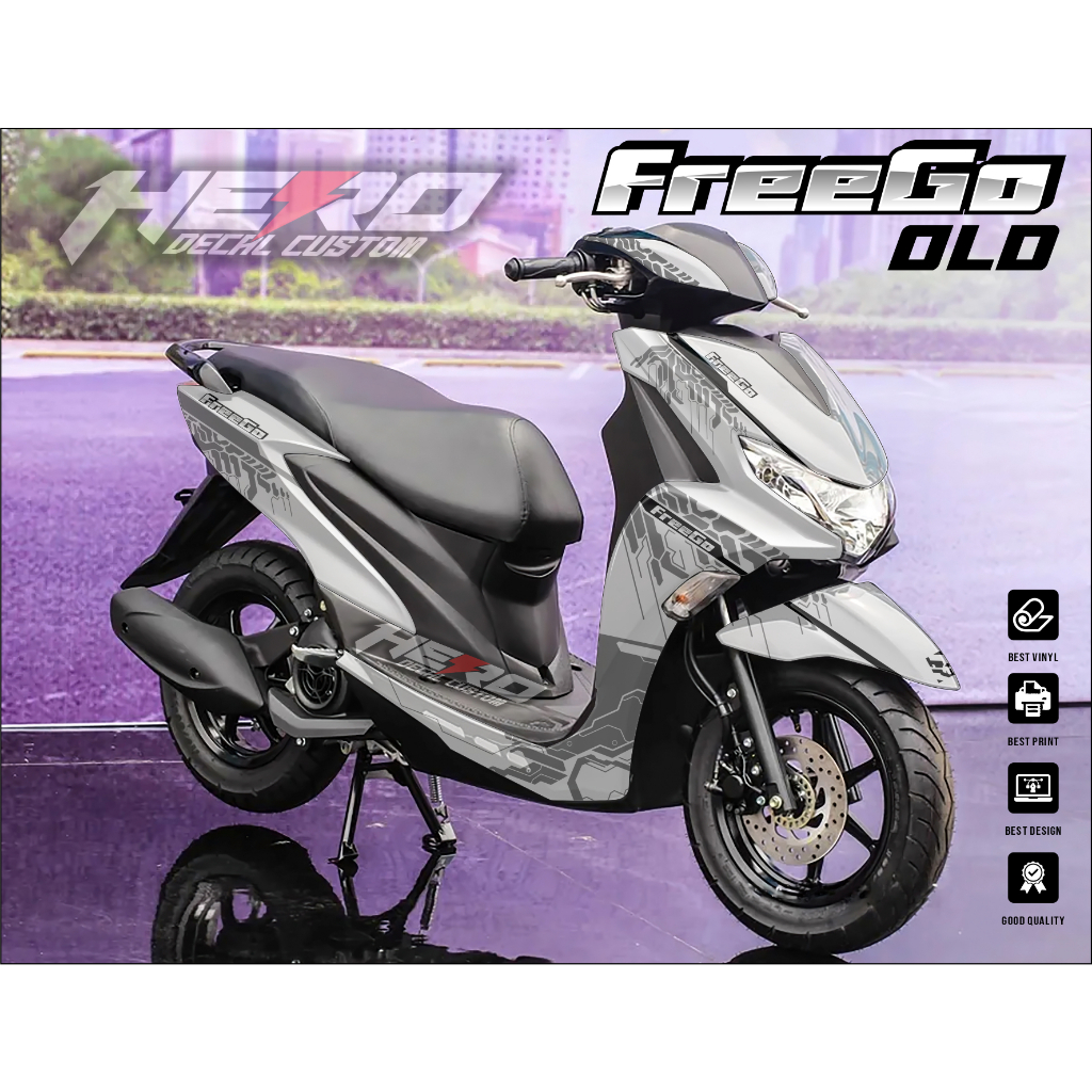 Jual DECAL FREEGO OLD - DECAL FULL BODY FREEGO OLD MOTIF TECHNO ...