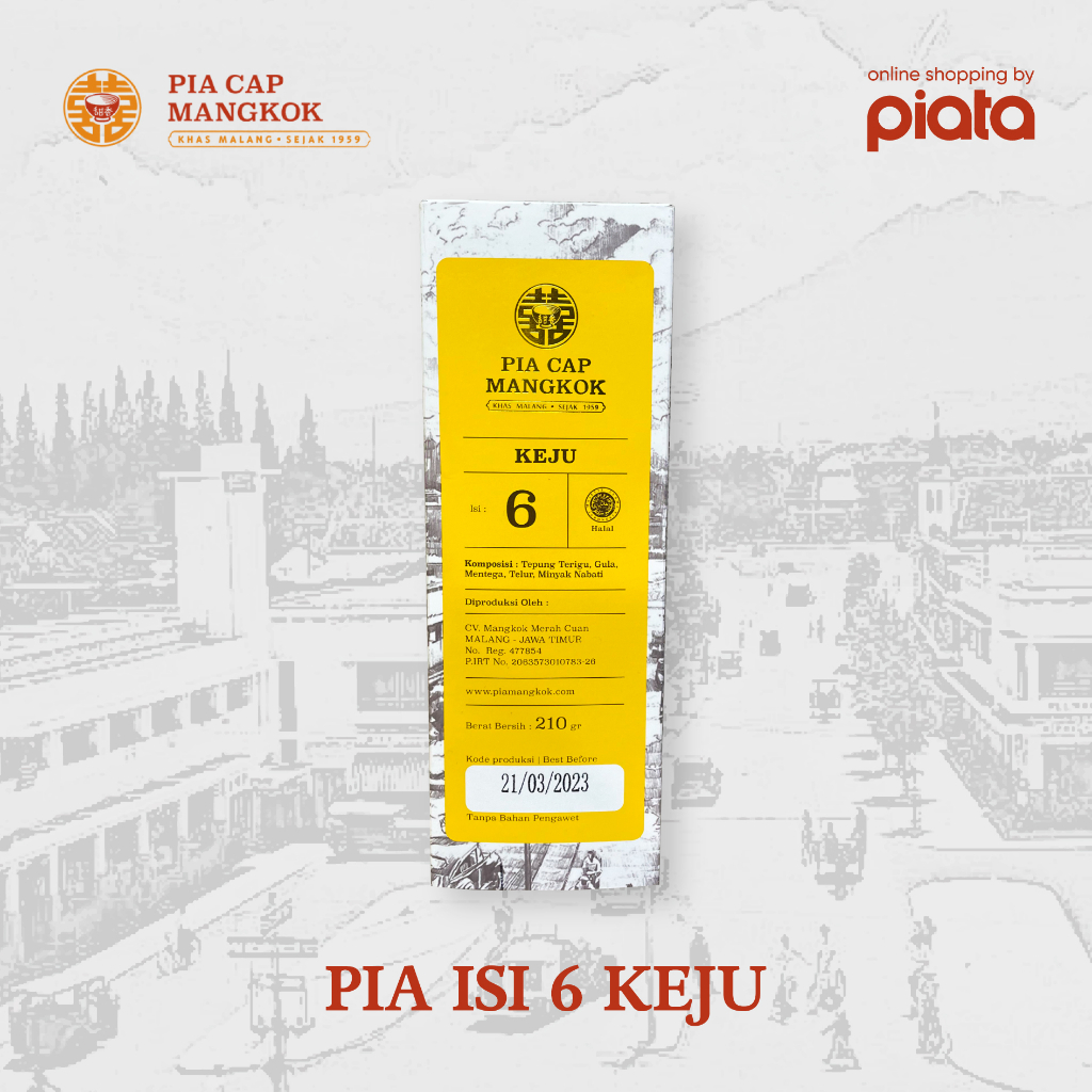 Jual [Official Store] Pia Cap Mangkok Tidar, Oleh Oleh Khas Malang ...