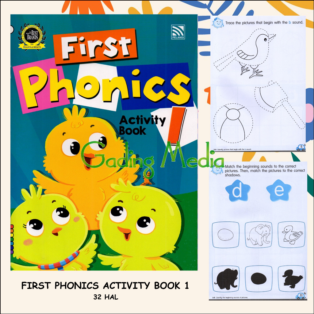 Jual FIRST PHONICS ACTIVITY BOOK 1 | Shopee Indonesia