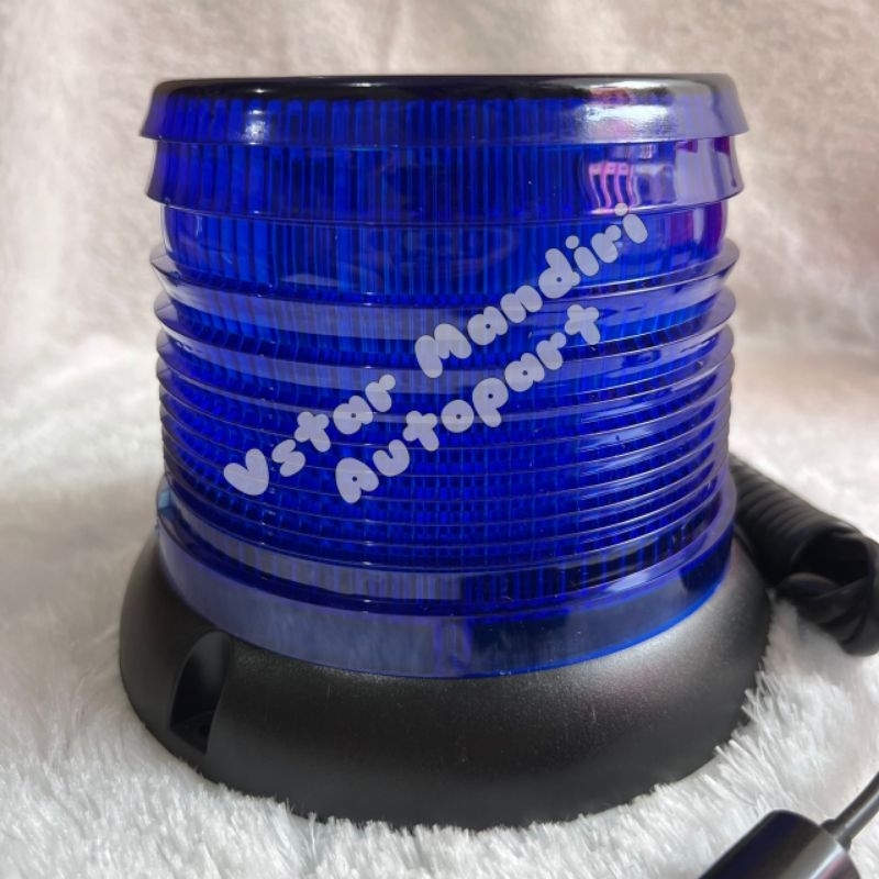 Jual Lampu Truck Rotary Rotari Phantom 24v Biru | Shopee Indonesia