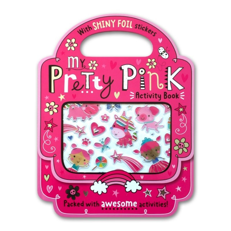 Jual My Pretty Pink Sticker Activity Book With Shiny Foil Stickers ...